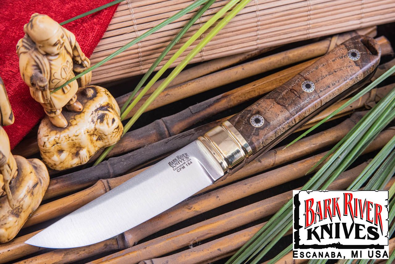 バークリバー キツネ CPM-154 スパルテッド ハックベリー - ブラック ライナー - モザイクピン #05 – バークリバーナイフ専門 ...